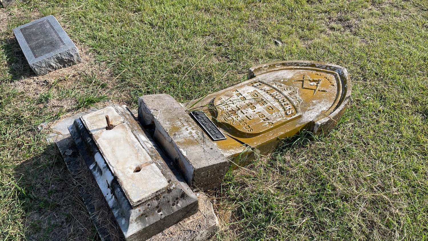 Vandalism in Headstones — Millennial Stone Cleaner