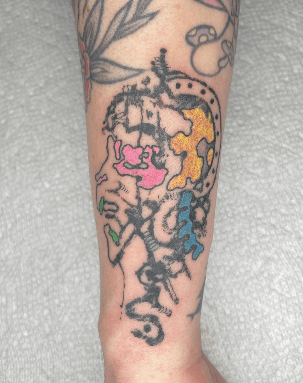 Pastel Colored Tattoos
