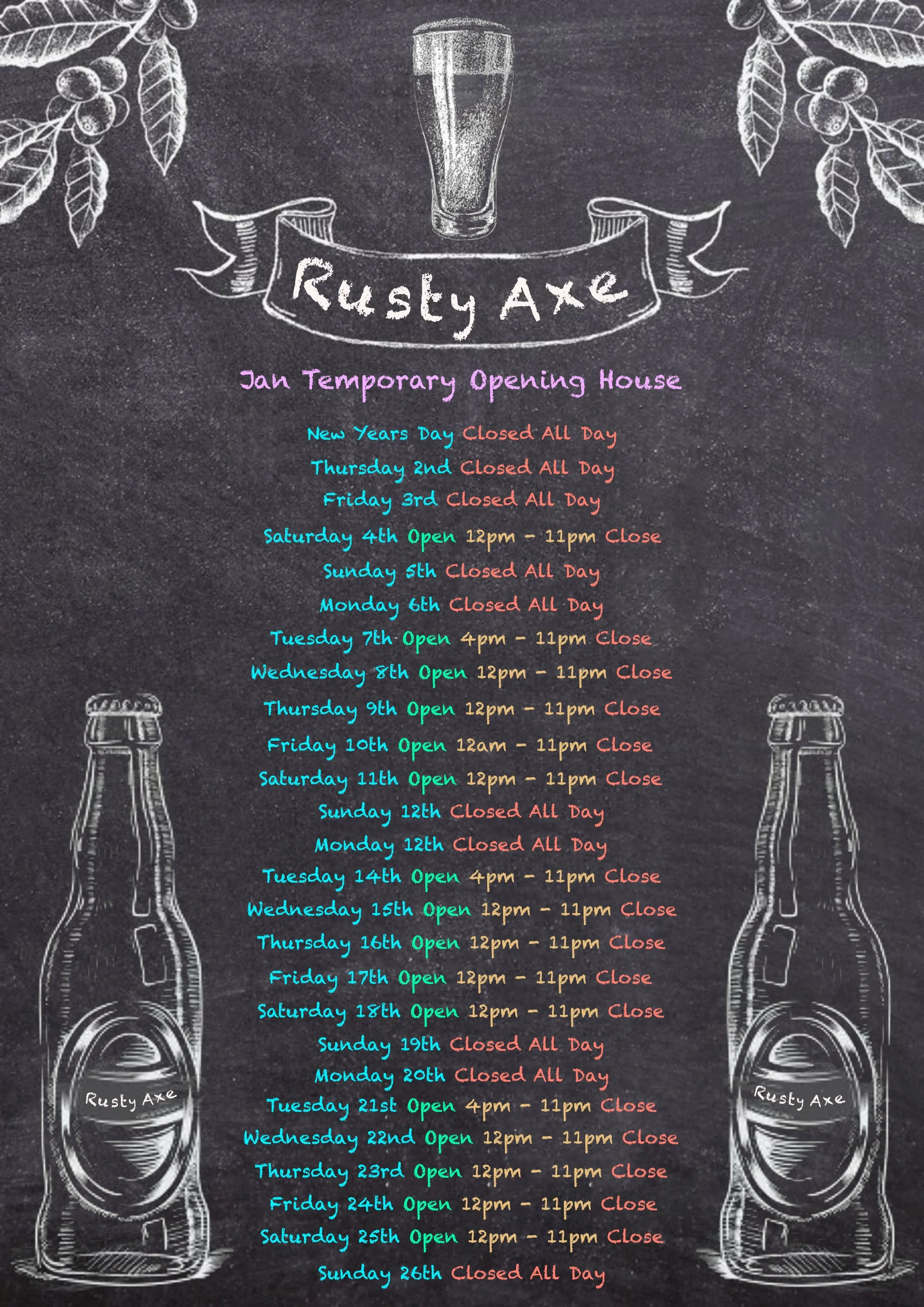 Gallery — Rusty Axe Inn