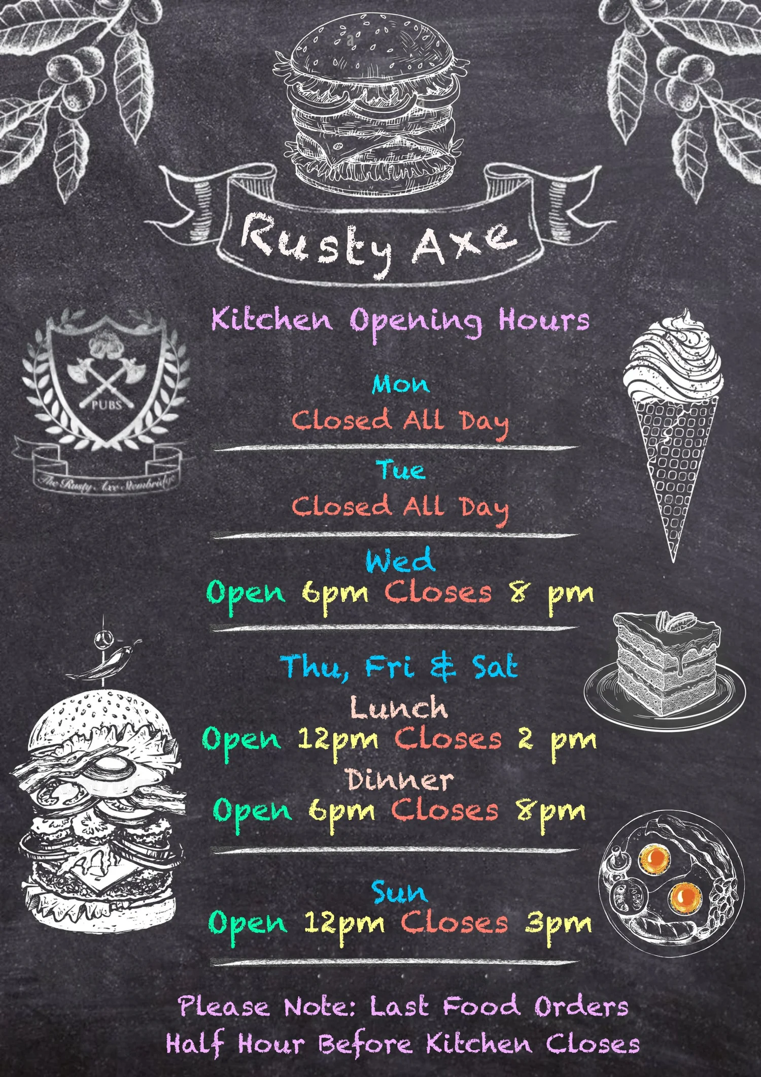 Rusty Axe Stembridge Martock Somerset Country Style Pub with good food ...