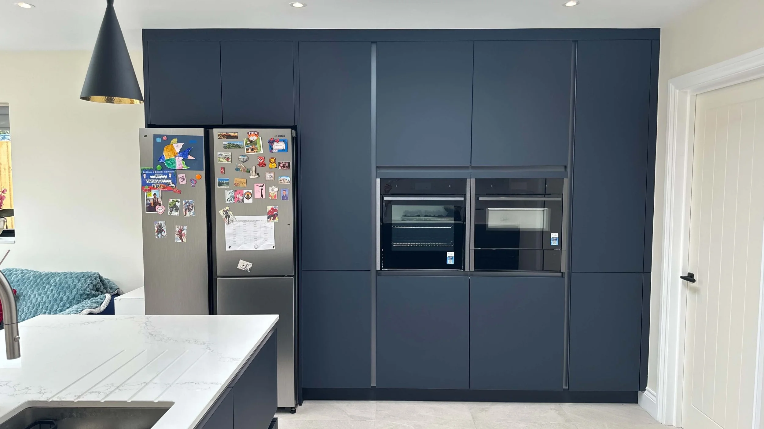 Midnight Blue Kitchen in Petts Wood | BCK Interiors