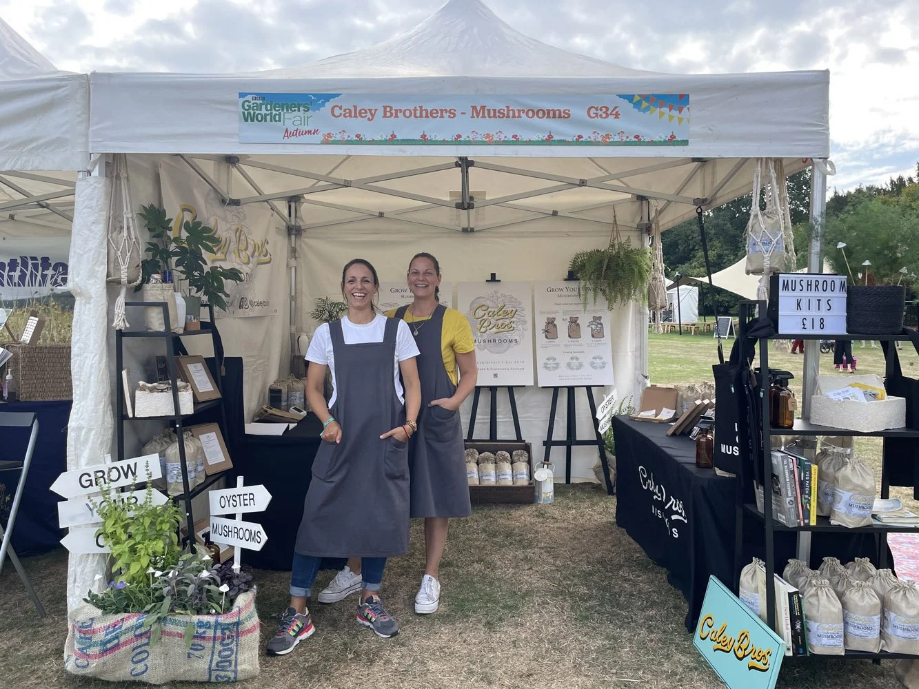 Caley Brothers | Mushroom Grow Kits & Workshops in Sussex
