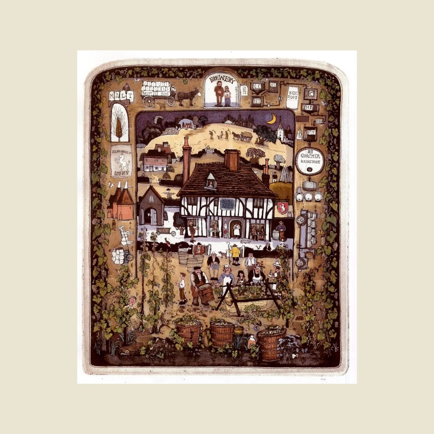 Gallery shop etchings by artist — Graham Clarke