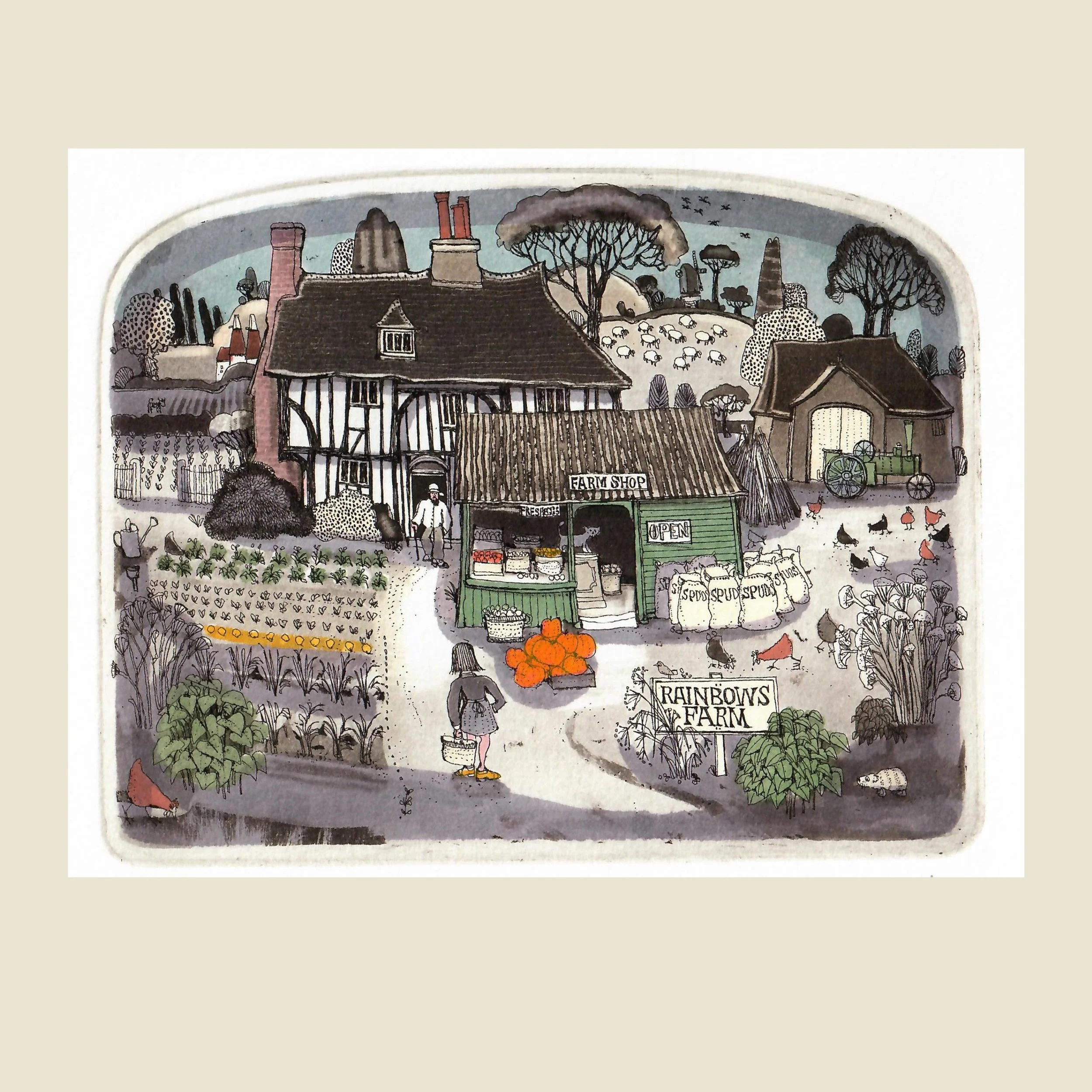 Gallery shop etchings by artist — Graham Clarke