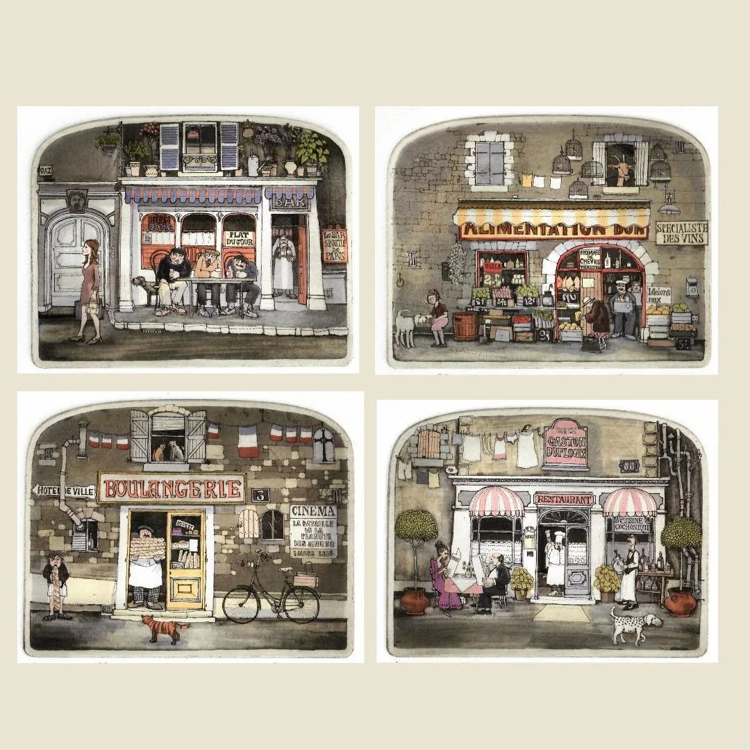 Gallery shop etchings by artist — Graham Clarke