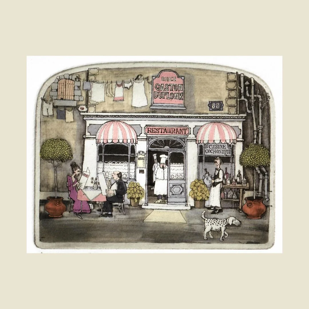 Gallery shop etchings by artist — Graham Clarke