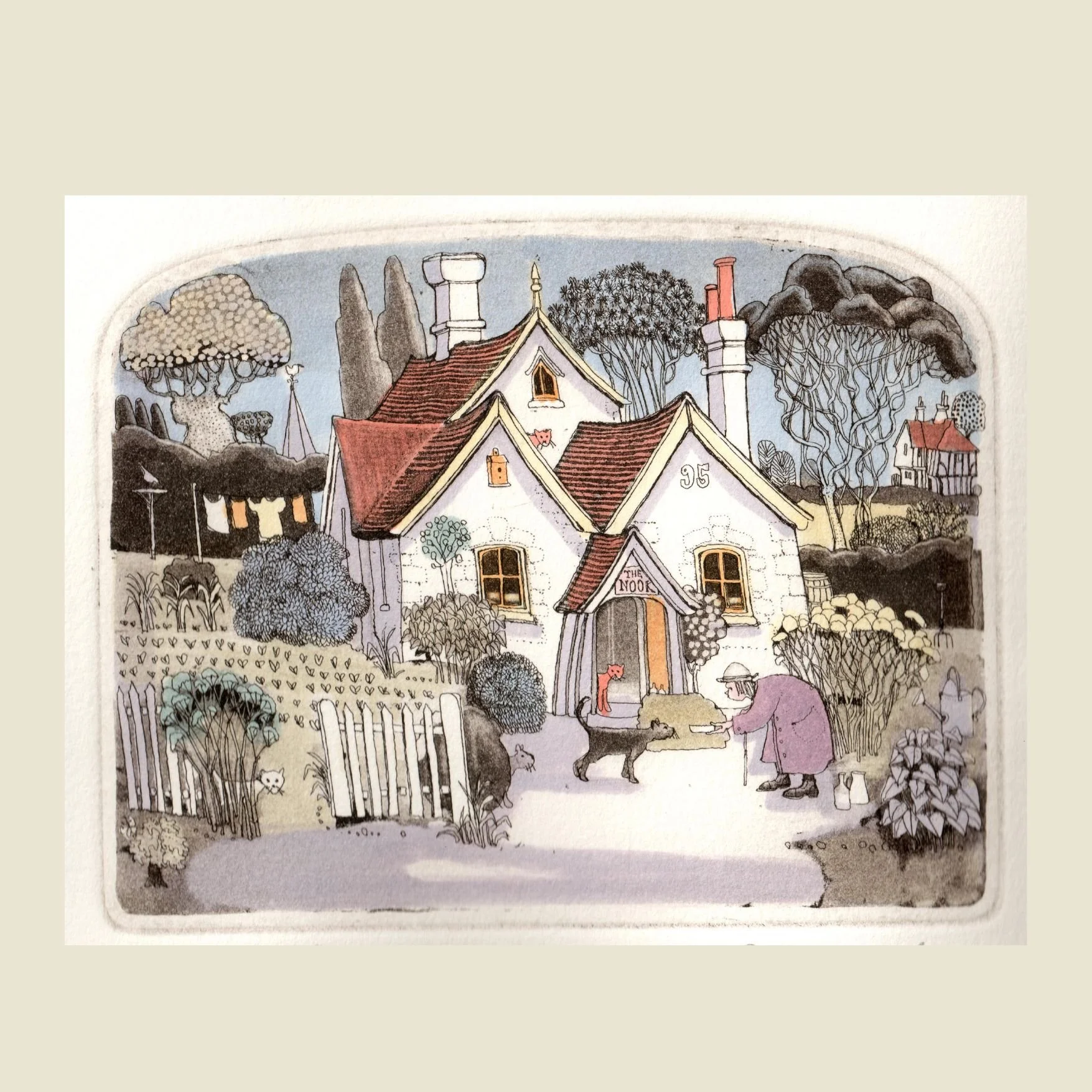 Gallery shop etchings by artist — Graham Clarke