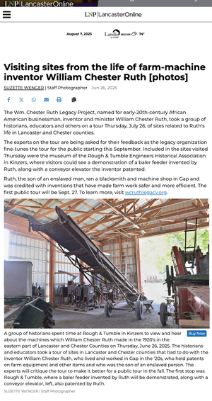 Wm. Chester Ruth Legacy Project