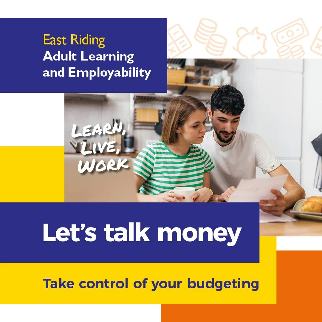 Let's Talk Money - Workshop — East Riding Adult Learning and Employability