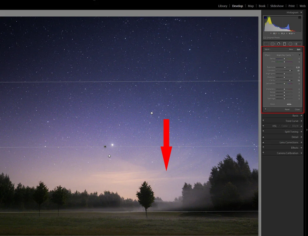 How To Process Star & Night Sky Pictures in Lightroom 5 & Photoshop ...