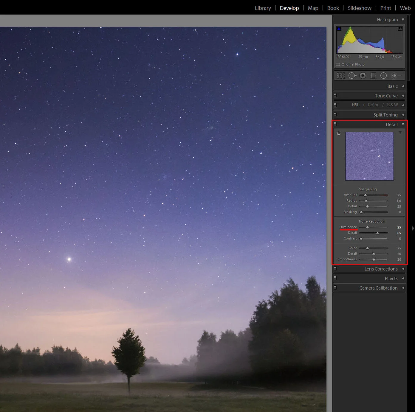 How To Process Star & Night Sky Pictures in Lightroom 5 & Photoshop ...