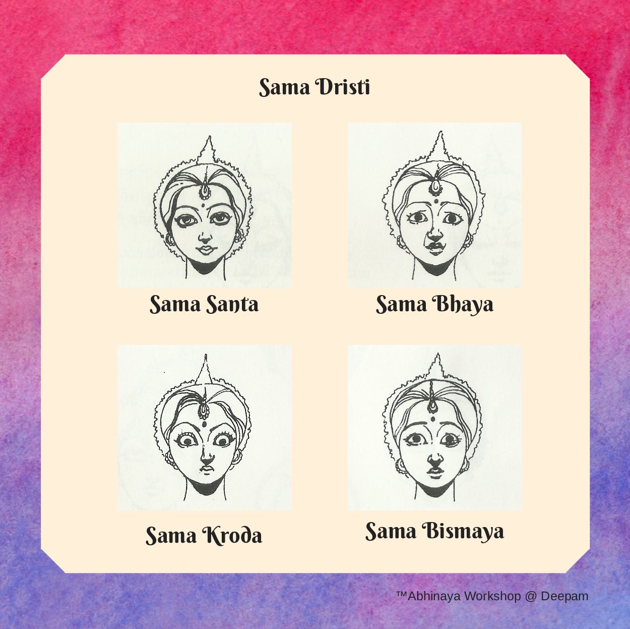 Drishti Bheda: Connecting through the eyes — Deepam Odissi Academy