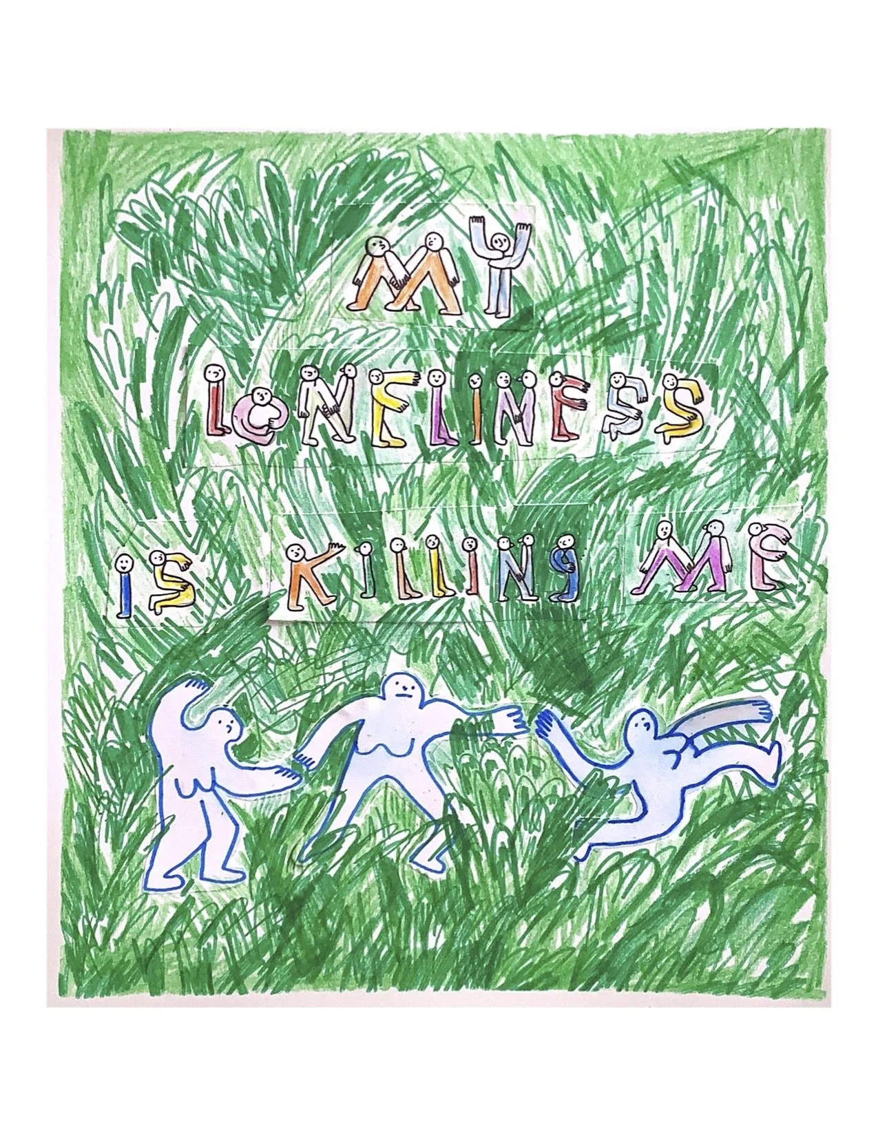 Two-page comic art Britney Spears Virginia Woolf — Ev Ricky
