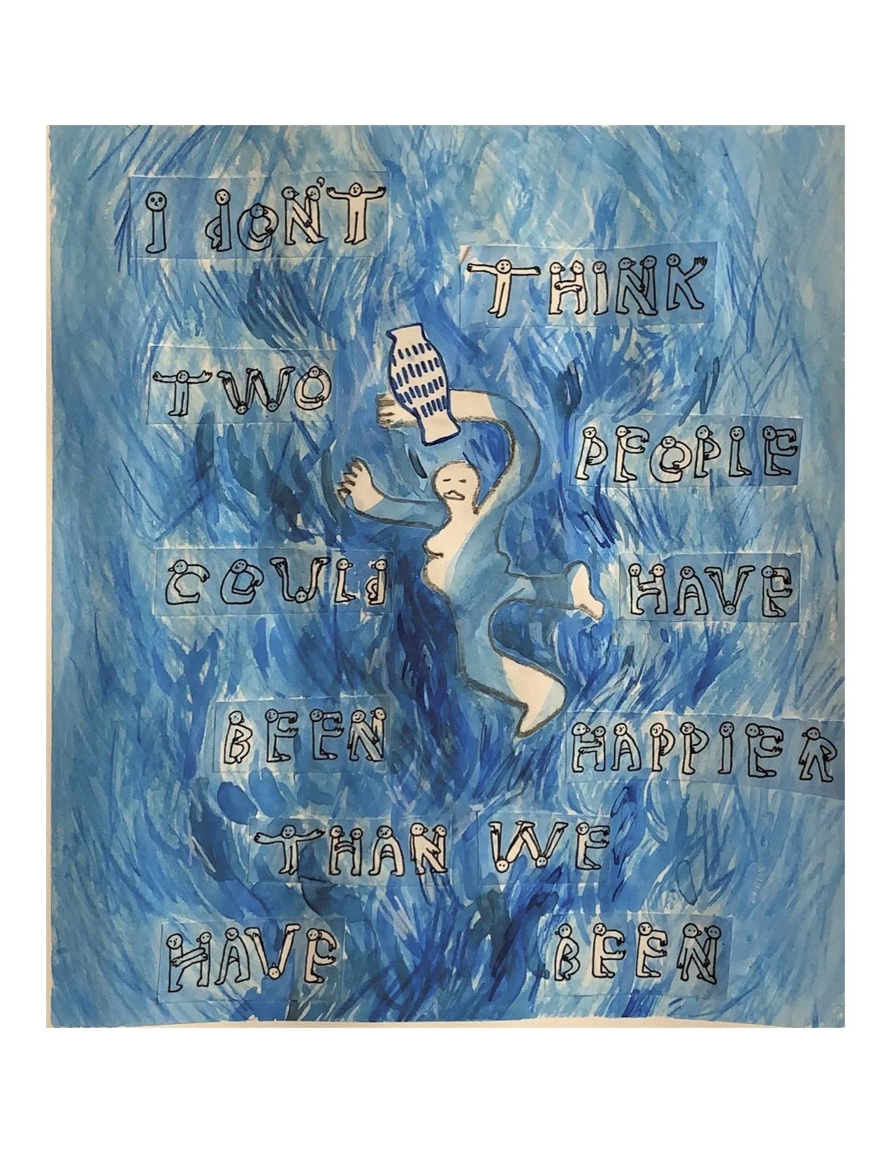 Two-page comic art Britney Spears Virginia Woolf — Ev Ricky