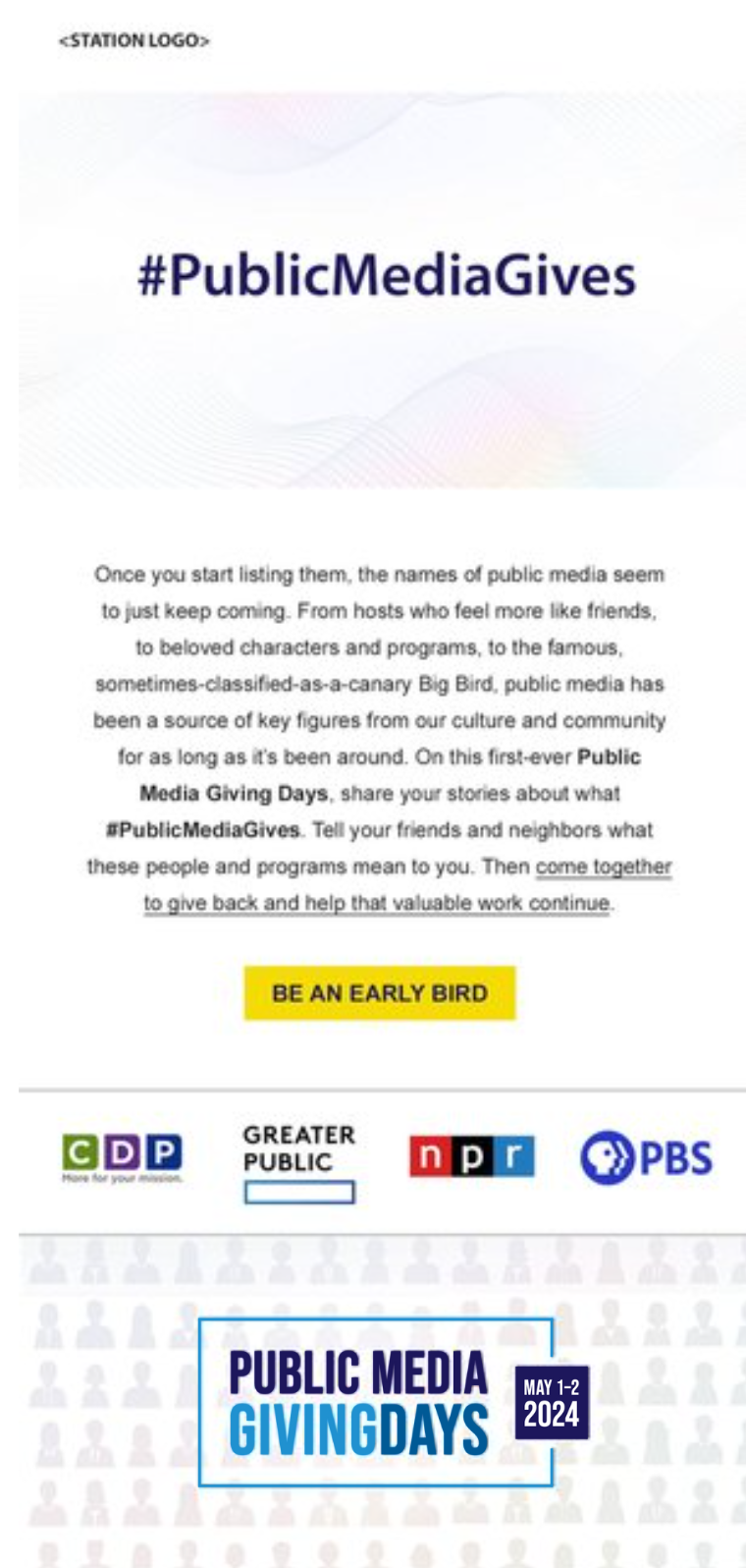 Station Promotional Assets — Public Media Giving Days 2025