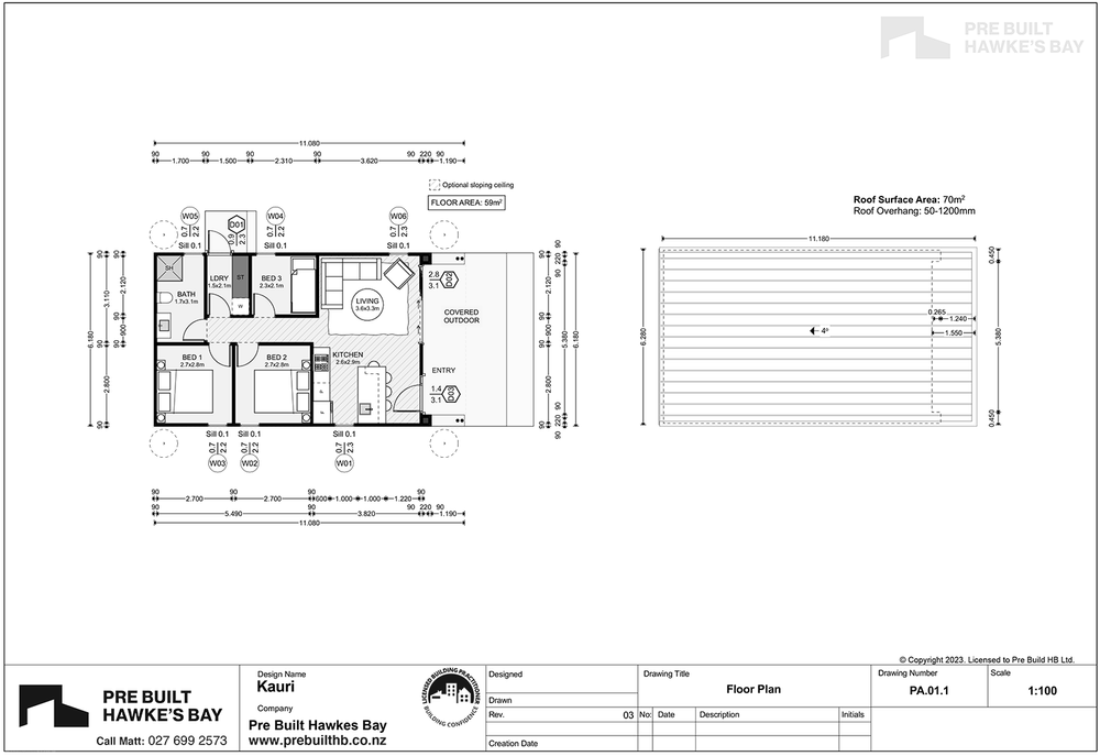 KAURI — Pre Built Hawke's Bay