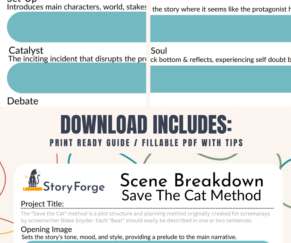 Save The Cat Writing Exercise — StoryForge
