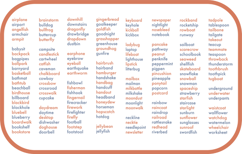 Compound Words for Preschool Learners: Enhancing Phonological Awareness ...