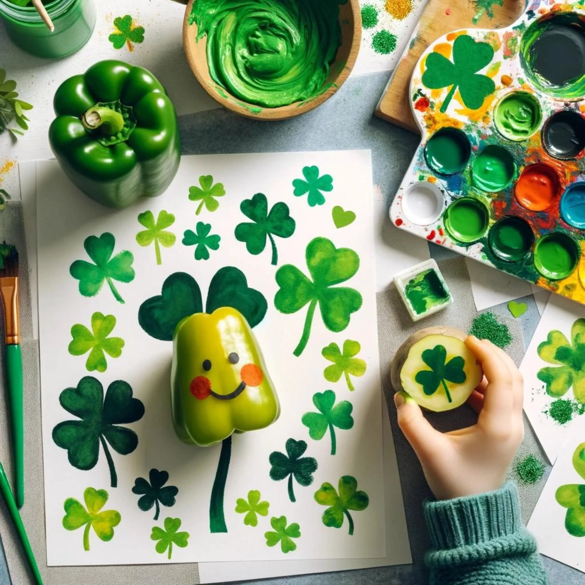 10 Easy Crafts: St. Patricks Day Crafts for Preschoolers — For Littles