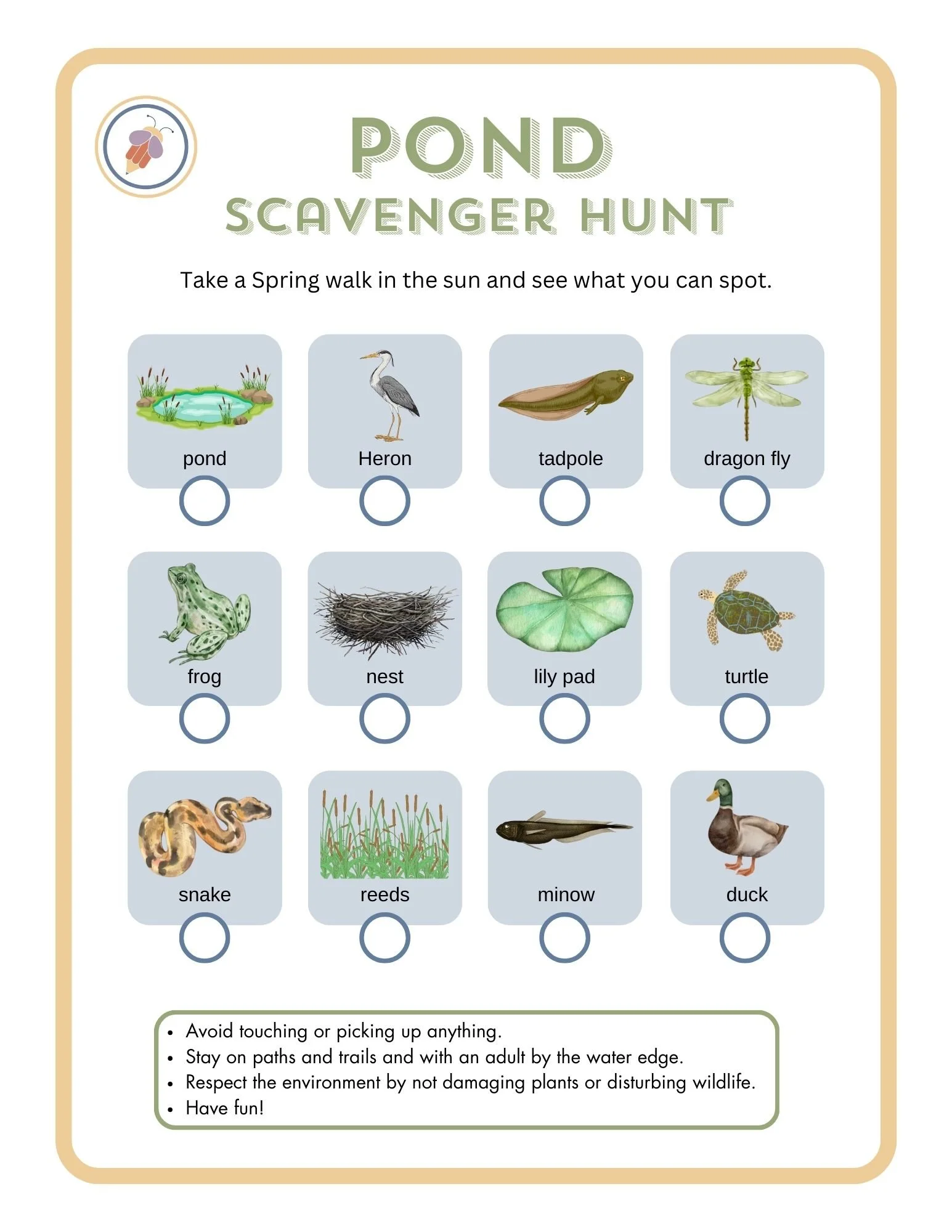 Free Printable Scavenger Hunts for Preschool to Kindergarten: Year ...