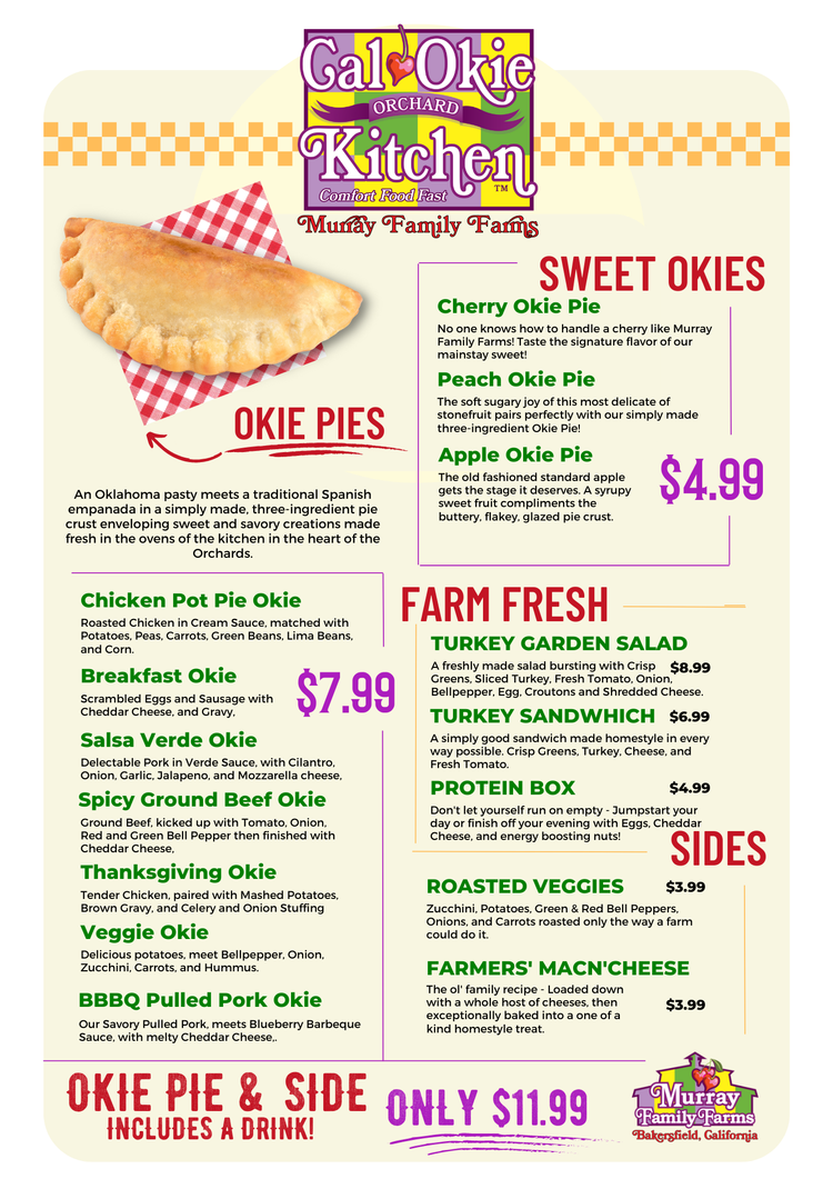 Cal Okie Orchard Kitchen — MurrayFamilyFarms