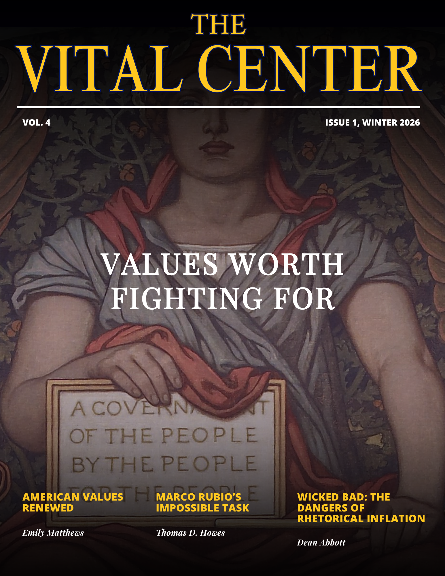 Current Issue — The Vital Center