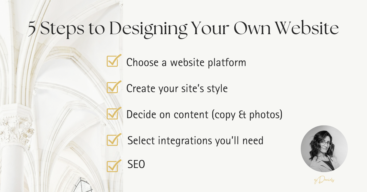 How to Build Your Website in 5 Steps — Web Designs by ejDaniels