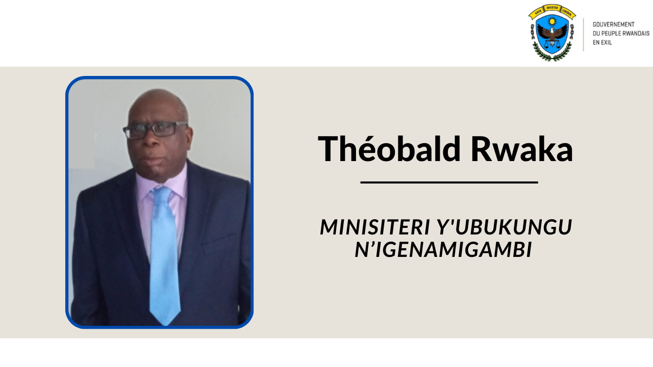 Gouvernement Rwandais en exil