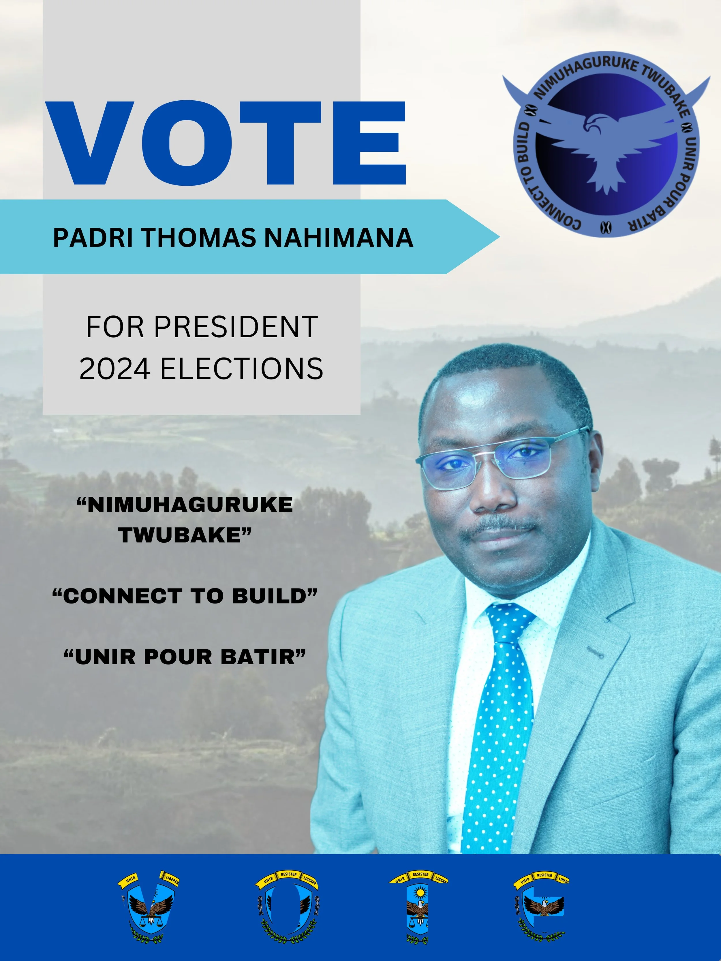 President Thomas Nahimana — Gouvernement Rwandais en exil