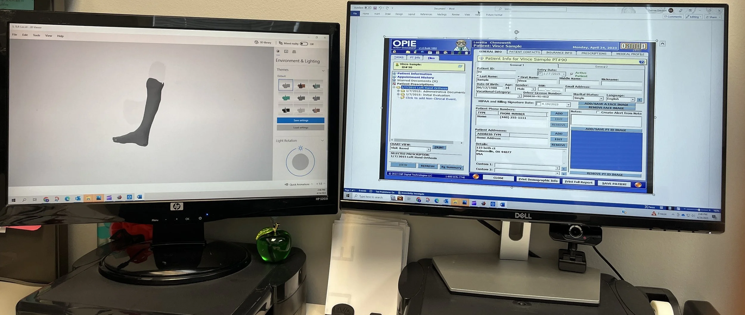 Comb 3D Scanning Integration — OPIEsoftware.com
