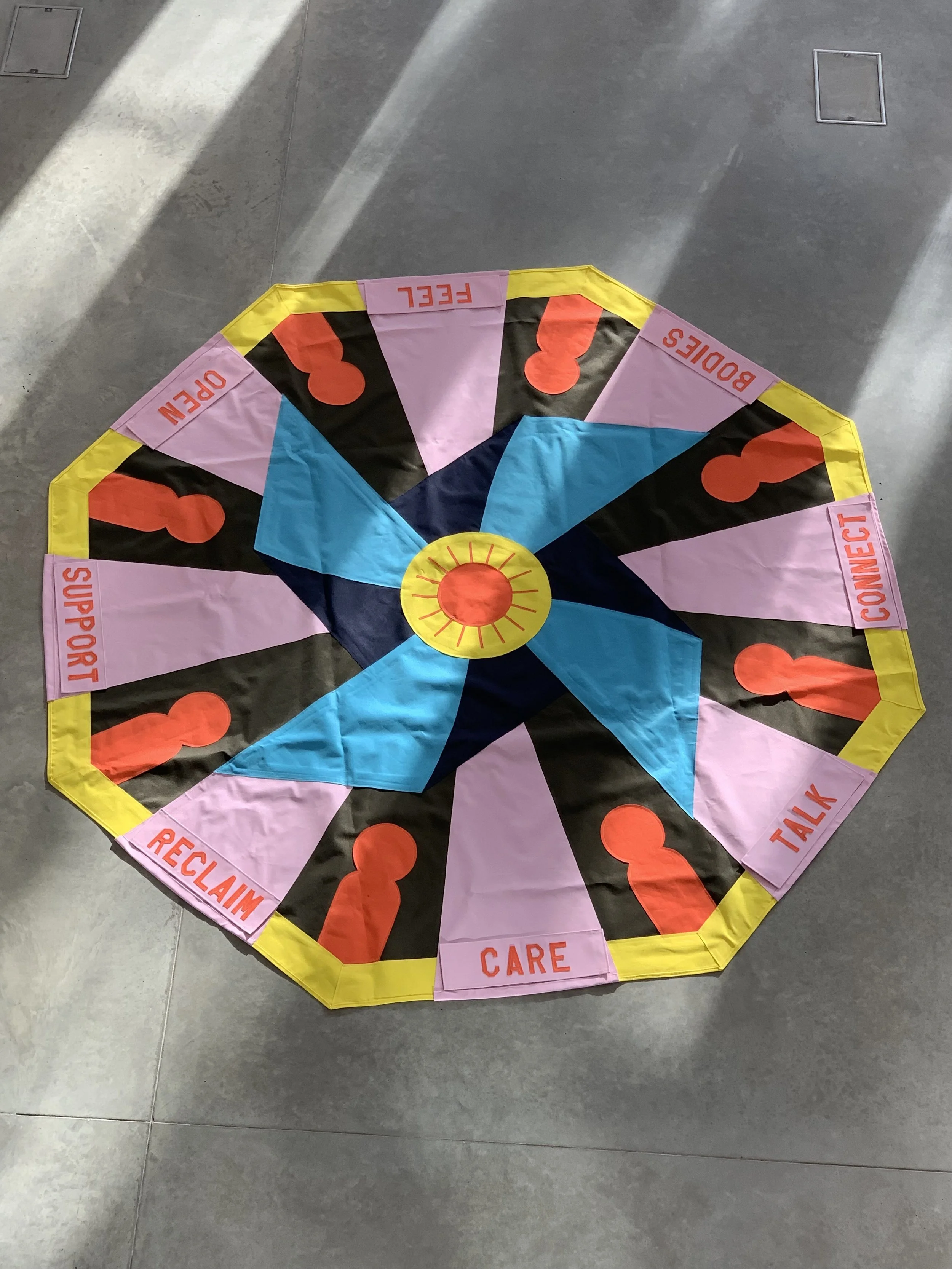 Floor Flag for Feeding Futures — Dr Sally Sutherland