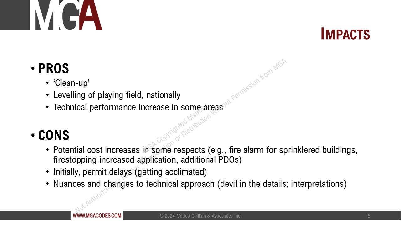 2024 OBC Part 3 Changes Presentation — Matteo Gilfillan & Associates Inc.