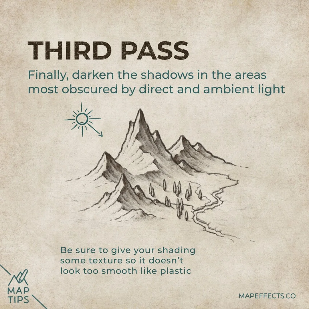 Mastering Value for Pencil Shading Your Fantasy Maps — Map Effects