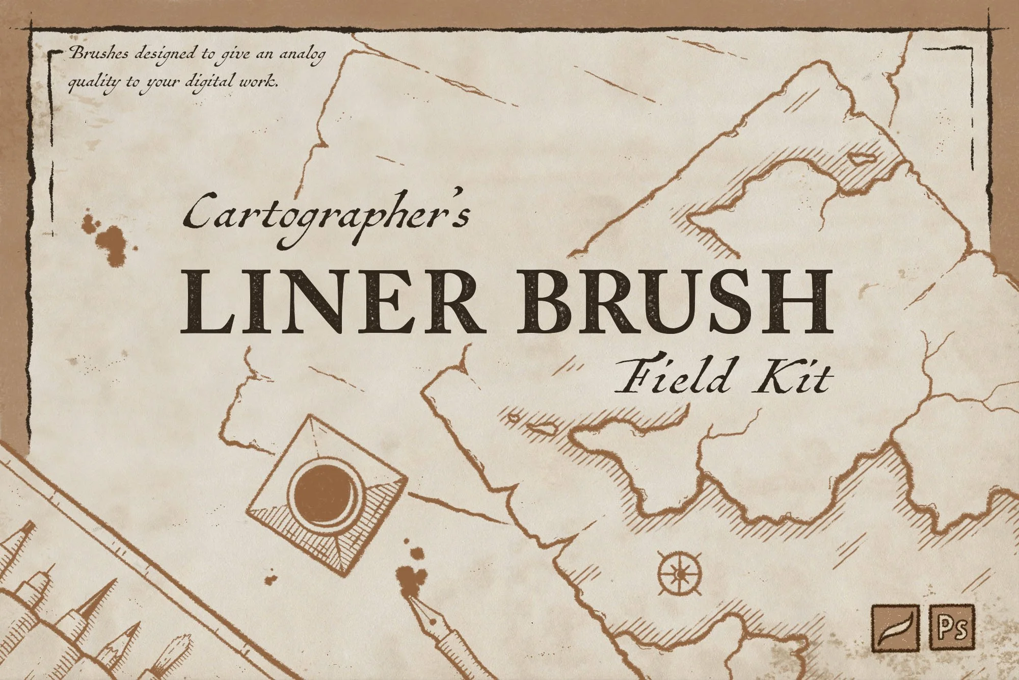 How to Draw Forests on Mountains and Hills - Fantasy Map Tip — Map Effects