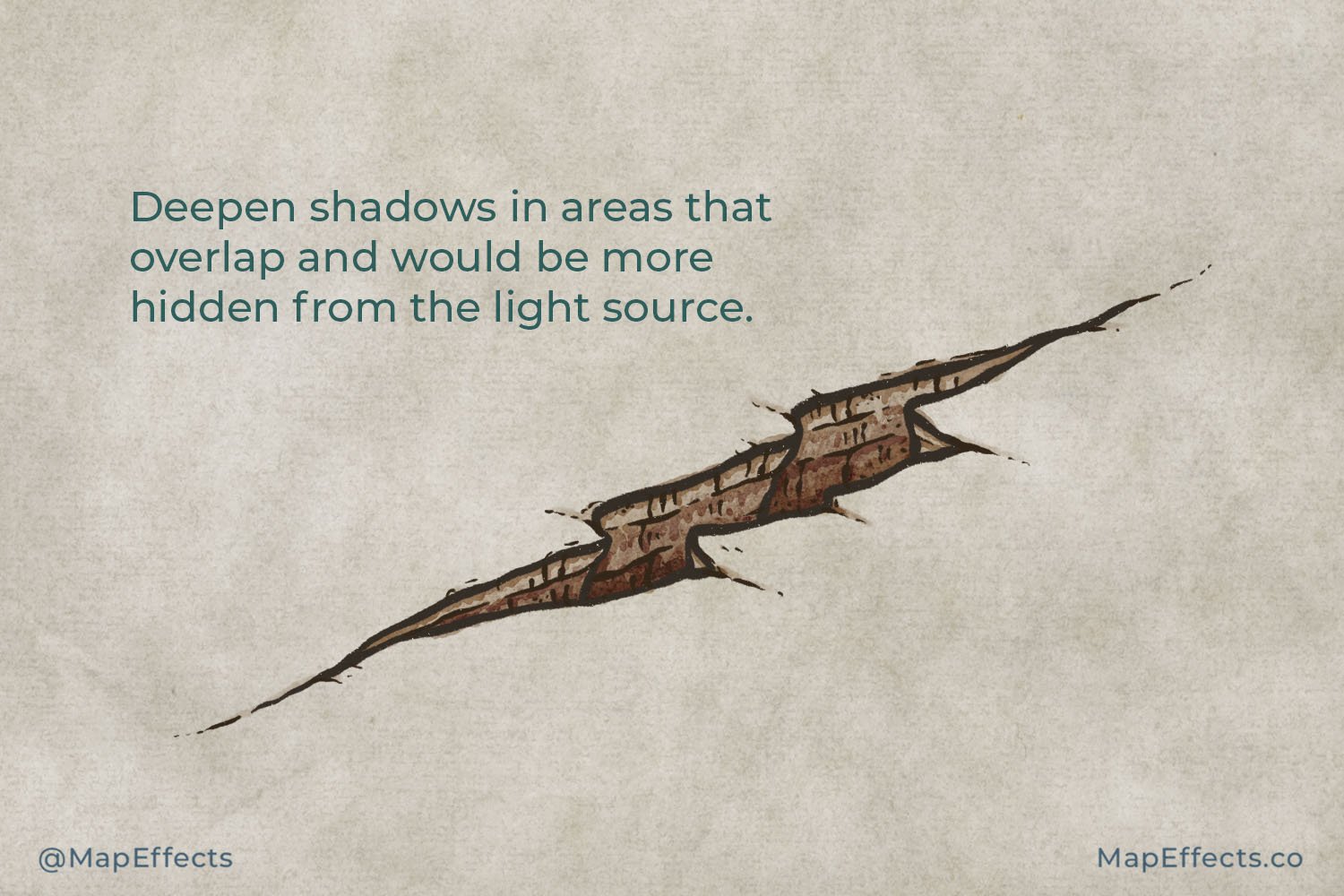 How to Draw a Chasm on Your Fantasy Maps — Map Effects