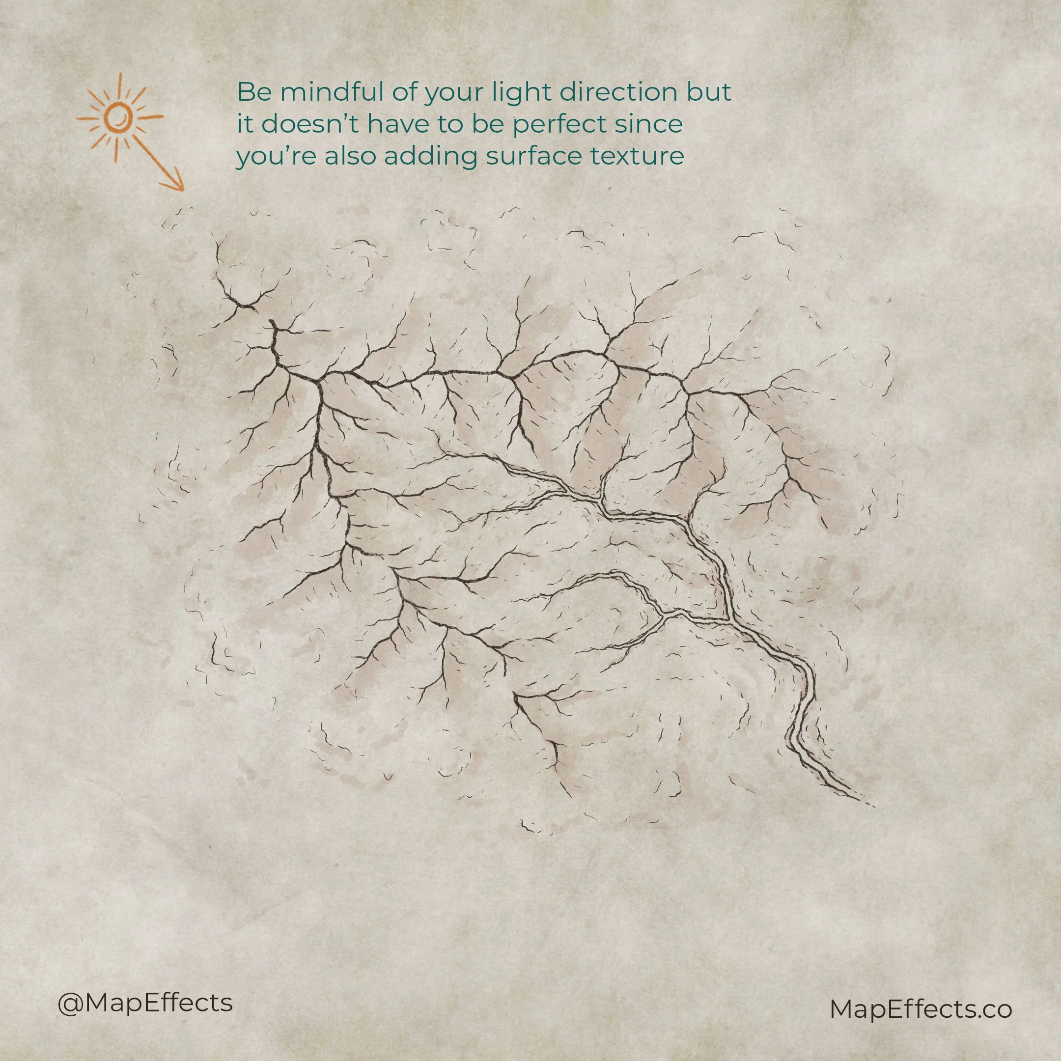 How to Draw Mountains in Top-Down Perspective On Your Fantasy Maps ...