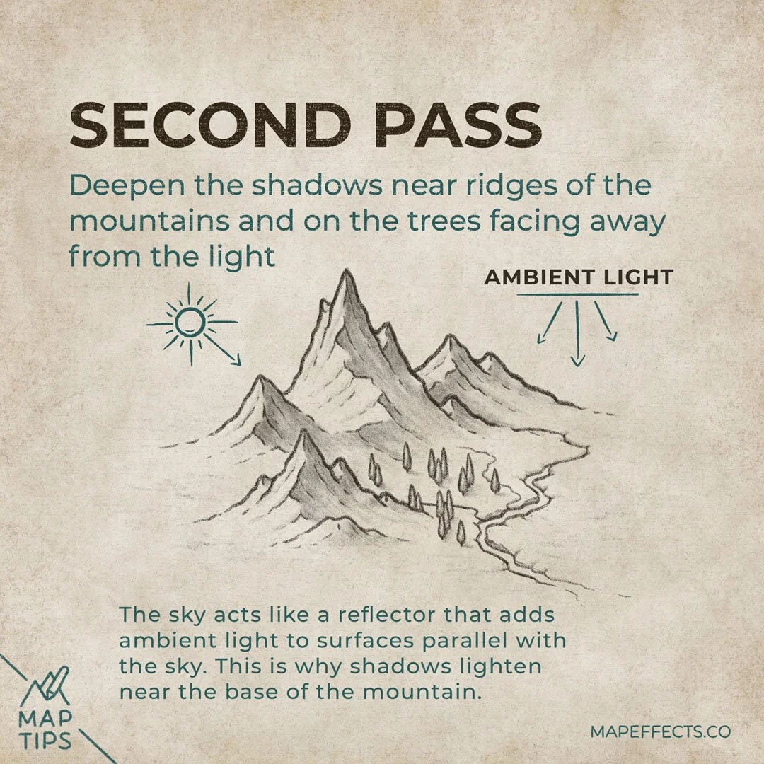 Mastering Value for Pencil Shading Your Fantasy Maps — Map Effects