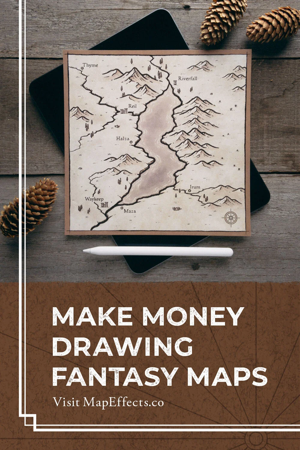 Make Money Drawing Fantasy Maps: How to Start Today — Map Effects