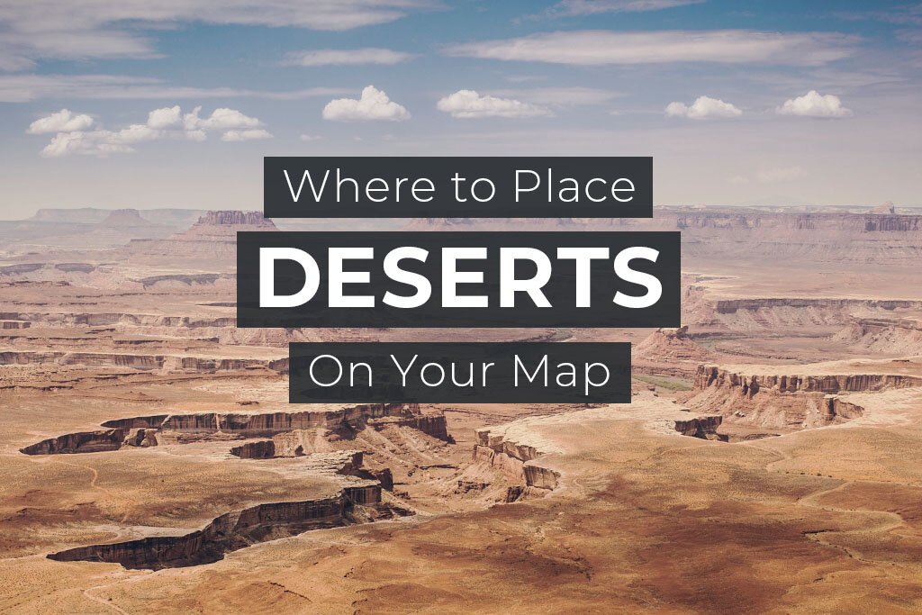 Desert — Fantasy Map & Worldbuilding Tips — Map Effects