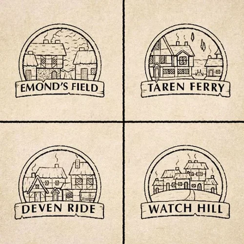 The Two Rivers Map | The Process — Map Effects