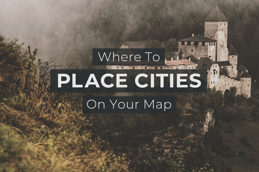 Where to Place Cities On Your Map — Map Effects