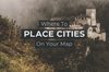 Where to Place Cities On Your Map — Map Effects
