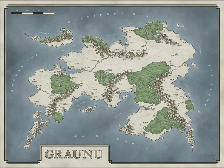 How to Size and Scale Your Fantasy Maps — Map Effects