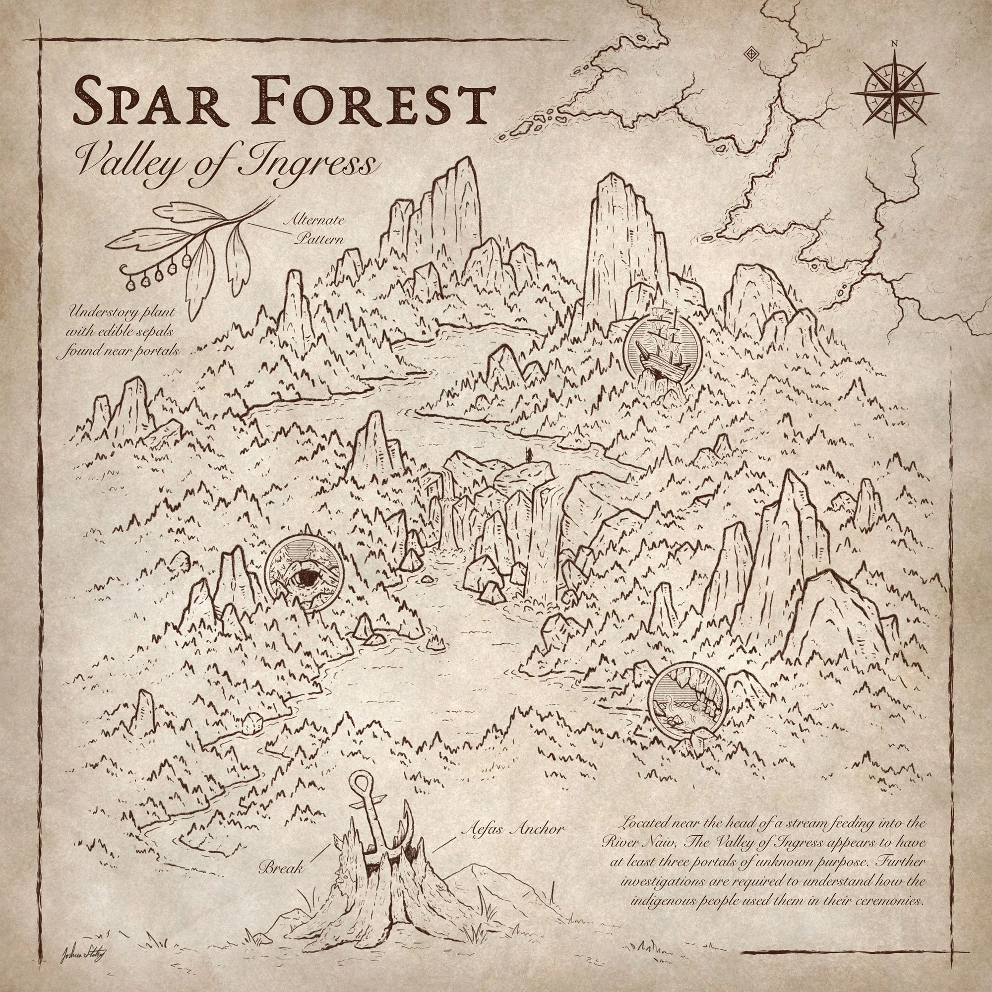 Spar Forest Expedition Map — Map Effects
