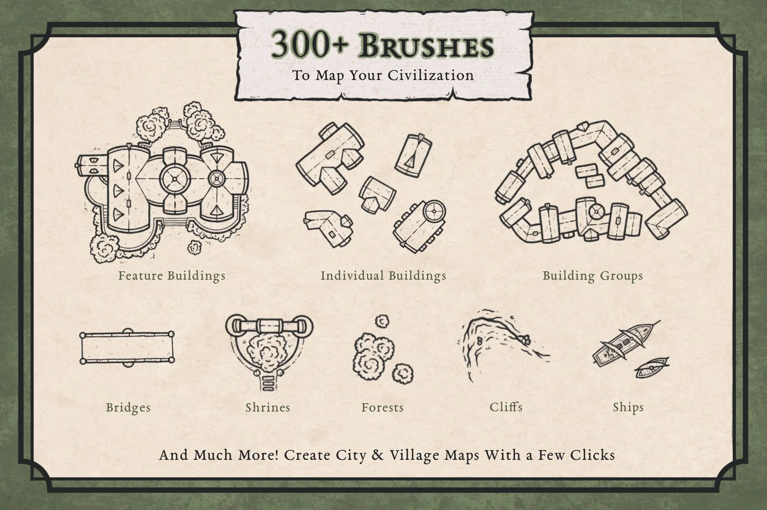 City Map Builder for Your Fantasy Maps — Map Effects