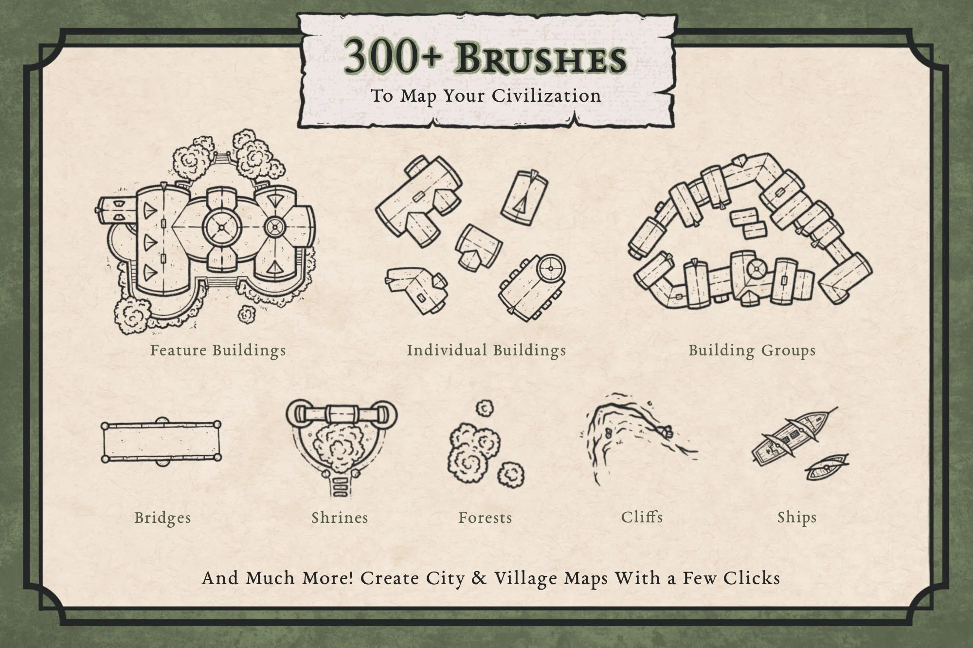 City Map Builder for Your Fantasy Maps — Map Effects