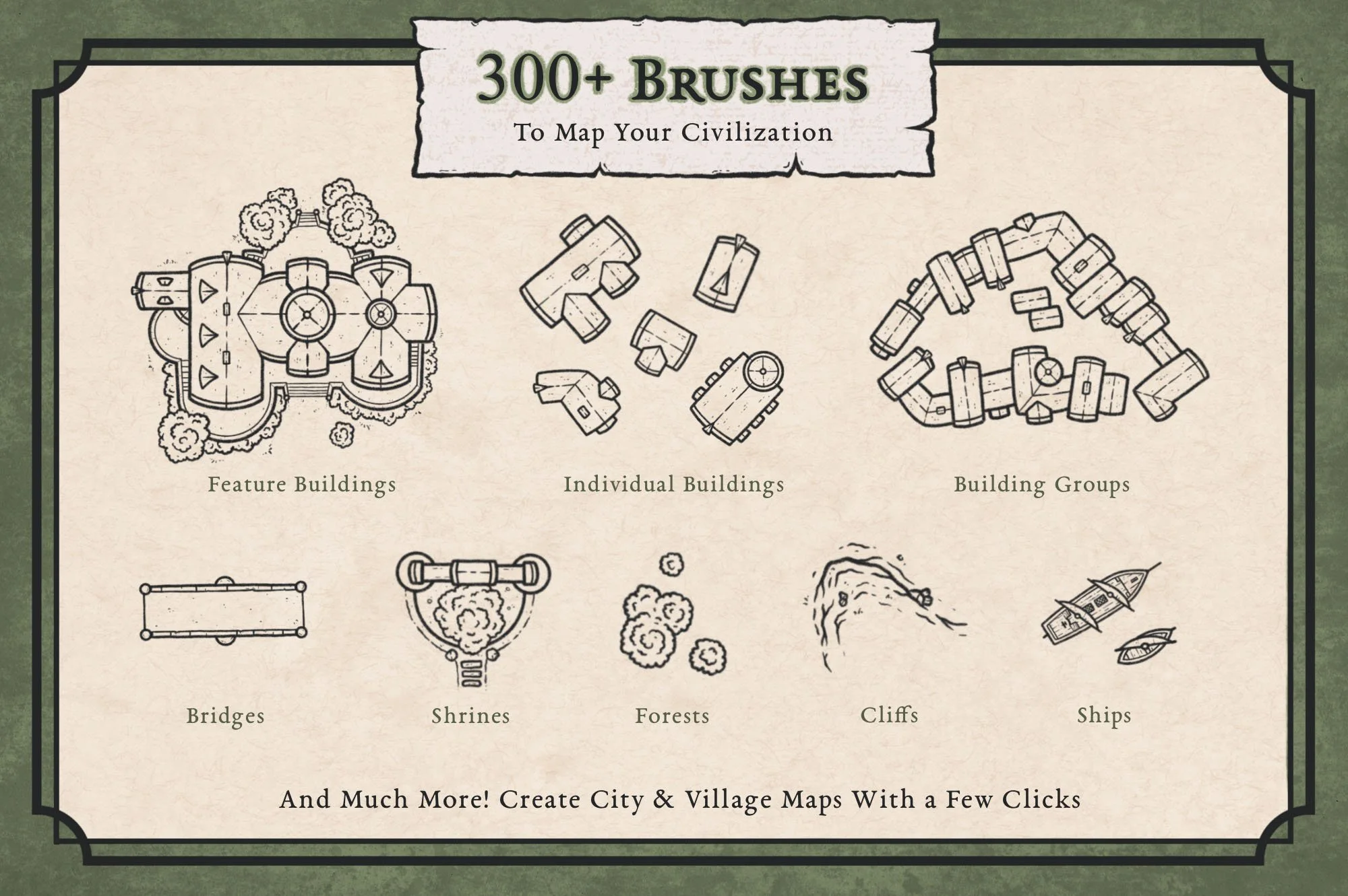 City Map Builder for Your Fantasy Maps — Map Effects