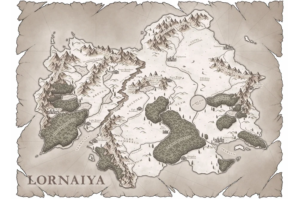 Fantasy Map Border