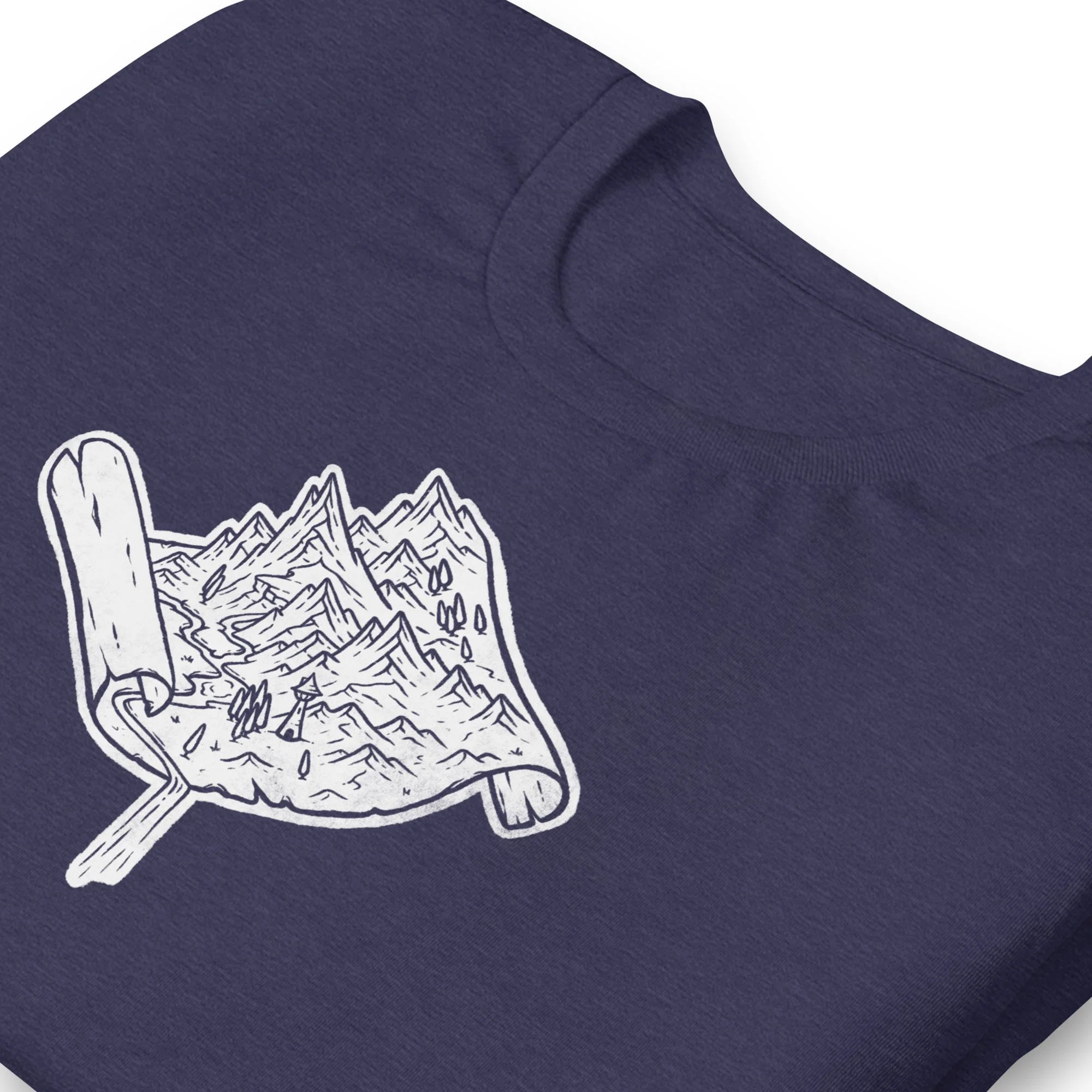 Pop-Up Fantasy Map T-Shirt — Map Effects