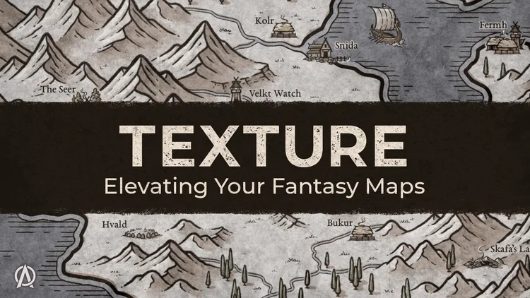 Paper Map Texture